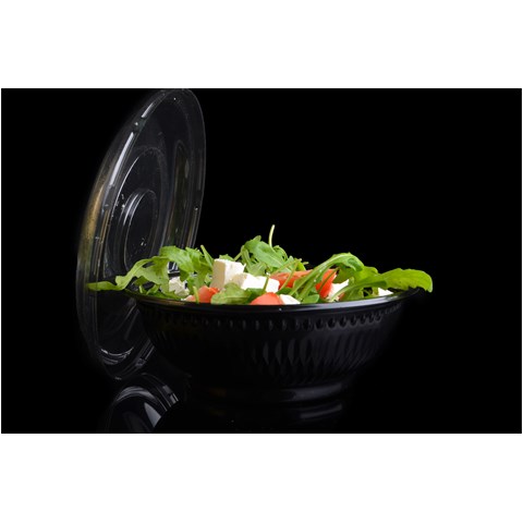 POSUDA PVC CRNA + POKLOPAC 600 ML - Mega Pack d.o.o.